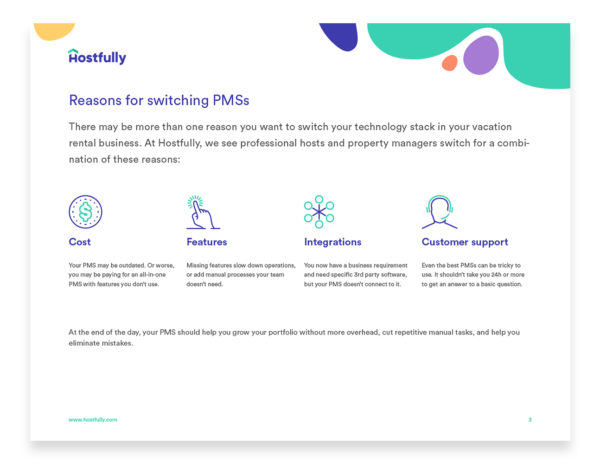 Switching PMS - Hostfully