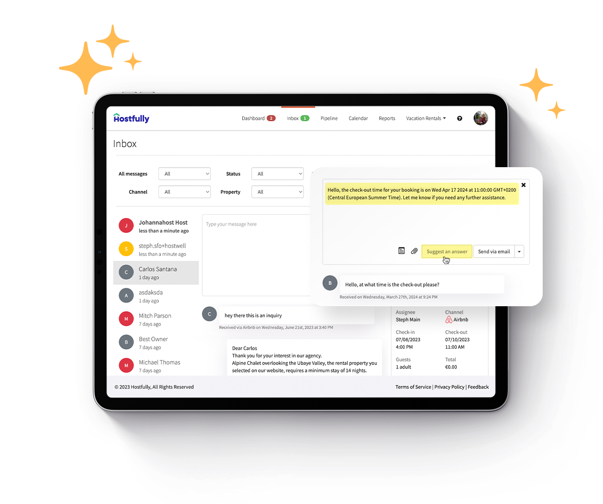 InboxAI - Your Smart Inbox | Hostfully